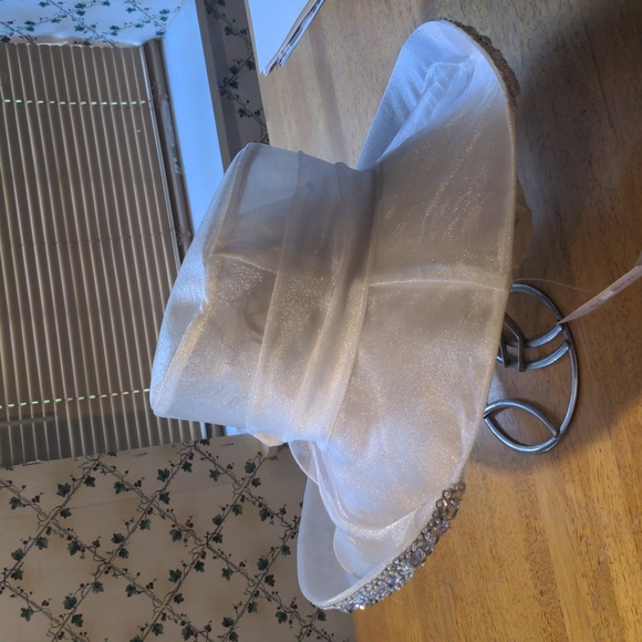 Ashro | Accessories | Ashro Ladies White Sheer Dress Hat | Poshmark
